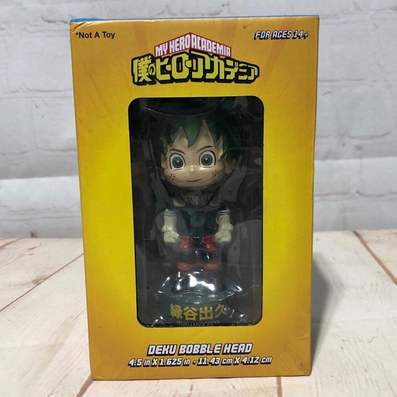Just Funky | Toys | My Hero Academia Class Deku Izuku Midoriya Bobble ...